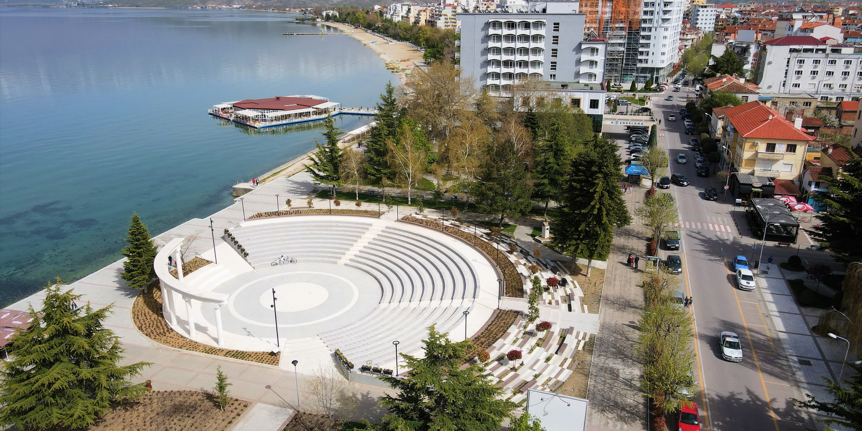 The Amphitheater of Pogradec: Vizito Shqip